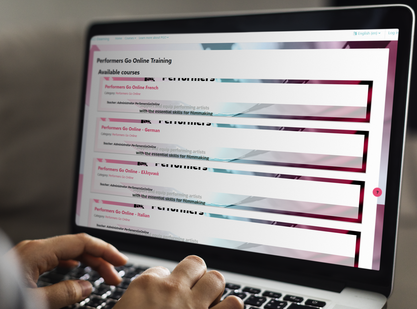 Performers Go Online – Promoting Digitally e-learning course - CESIE ETS